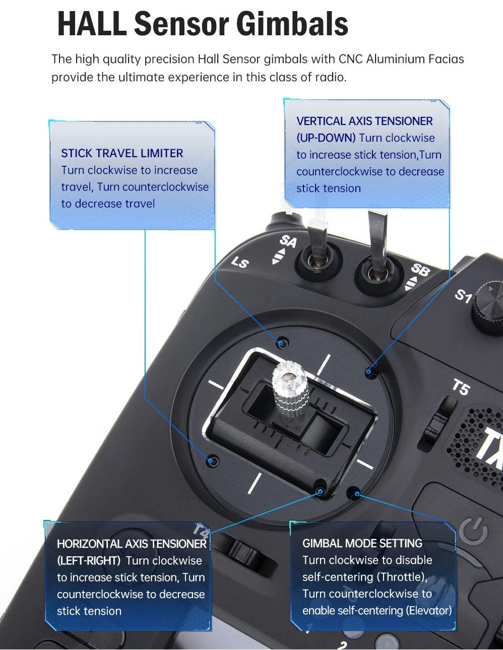 Eachine TX16S radio by Radiomaster